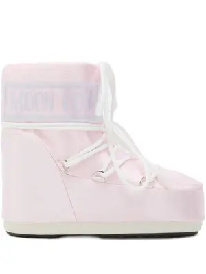 Moon Boot Icon" Low Pearly Boot - Pink
