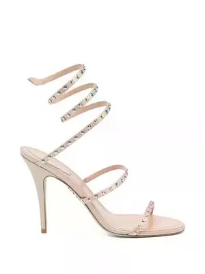 Rene Caovilla 100mm Cleo Embellished Sandals