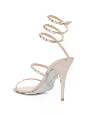 Rene Caovilla 100mm Cleo Embellished Sandals