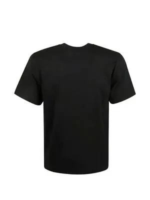 Burberry Logo Printed T-shirt - Black