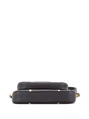 LOUIS VUITTON Multi Pochette Accessoires Bicolor Monogram Empreinte Giant Crossbody Bag - Black
