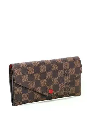 LOUIS VUITTON Josephine Wallet Nm Damier Small Wallets - Brown