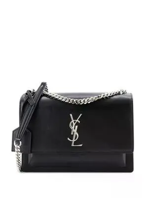 SAINT LAURENT Sunset Leather Medium Crossbody Bag
