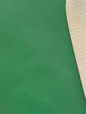Hermès 2016 Toile And Vache Garden Party Pm Tote Bag - Green