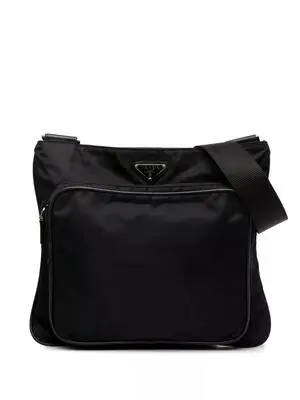 Prada Tessuto Zip Top Crossbody Bag