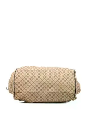 Gucci Diamante Canvas Sukey Satchel