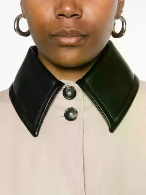 Sportmax Pleated-back Jacket - Neutrals