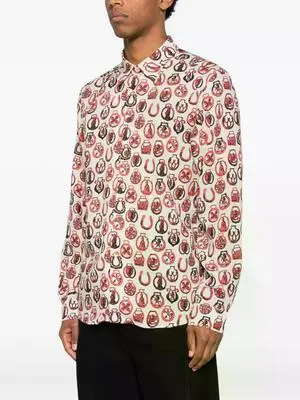 Paul Smith Patterned Shirt - Neutrals