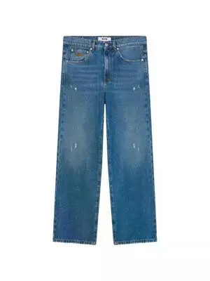 MSGM Distressed Regular Fit Jeans
