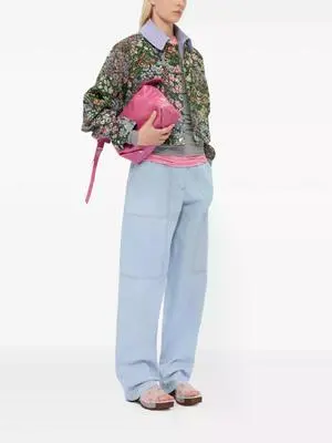 MSGM Long-sleeve Ribbed Top
