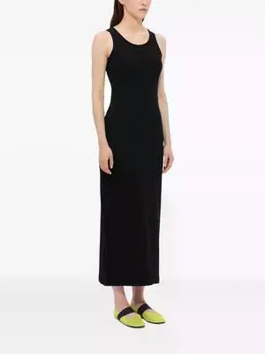 MSGM Stud-detail Midi Dress