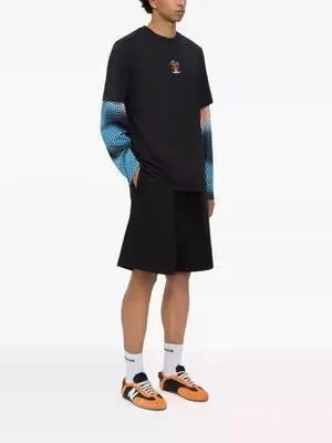 MSGM Logo-detail Shorts