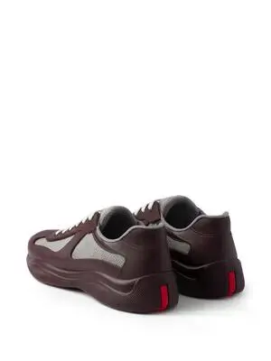 Prada America's Cup Sneakers - Brown