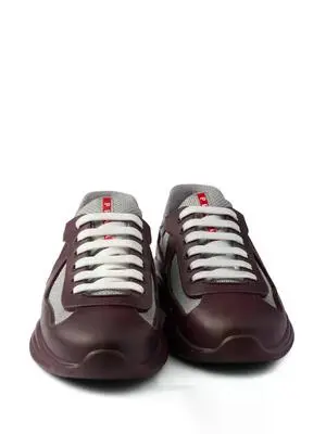 Prada America's Cup Sneakers - Brown