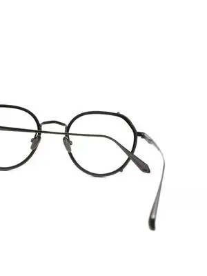Linda Farrow Falcon Round-frame Glasses