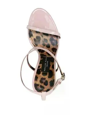 Philipp Plein Skull-embellished Leather Sandals