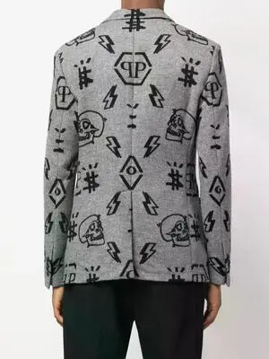 Philipp Plein Graphic-print Blazer