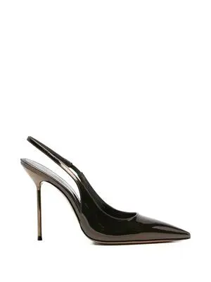 Paris Texas Lidia Slingback Pumps - Brown