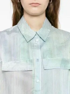 Maison Kitsuné Striped Shirt
