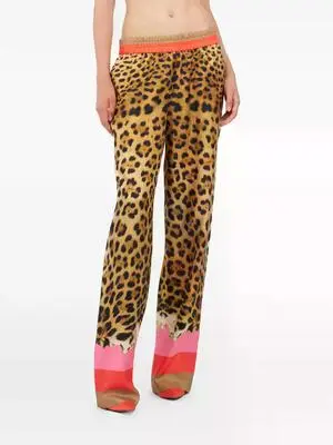 Roberto Cavalli Animal-print Trousers
