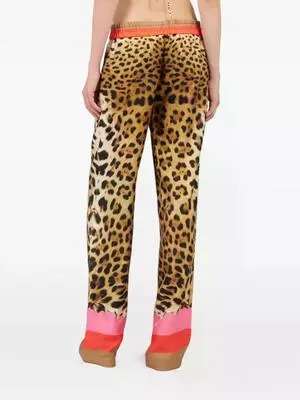 Roberto Cavalli Animal-print Trousers