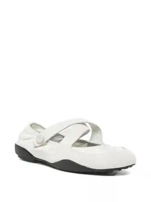 Tory Burch Romy Sport Mary Jane Flats - Grey