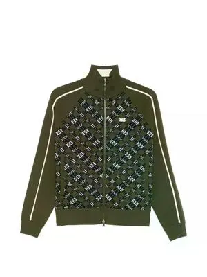 WALES BONNER Full-zip Sweatshirt - Green