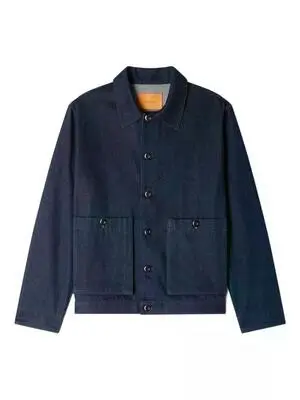 Sandro Denim Worker Jacket - Blue