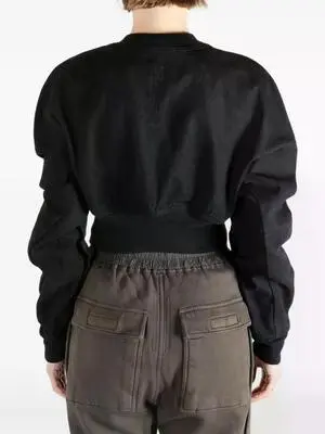 Rick Owens Flight Cropped Jacket - Black