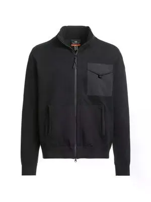 PARAJUMPERS Shetland Zip-up Pocket Cardigan