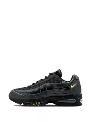 Nike Air Max 95 Lace-up Sneakers - Black