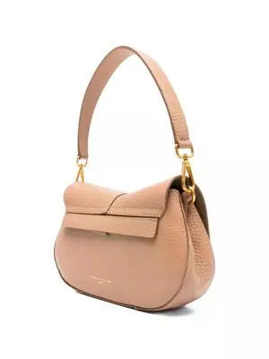 GIANNI CHIARINI Helena Round Leather Shoulder Bag