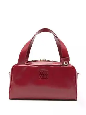 Miu Miu Embossed Softy Shoulder Bag