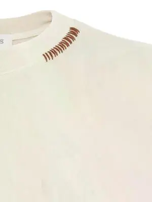 LANEUS Stitching-detail Sweatshirt