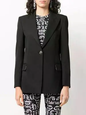 Philipp Plein Cady Crystal Skull Blazer