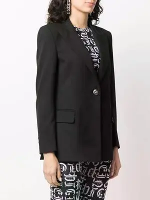 Philipp Plein Cady Crystal Skull Blazer