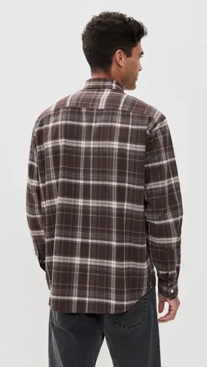 Nn07 Deon Plaid Shirt