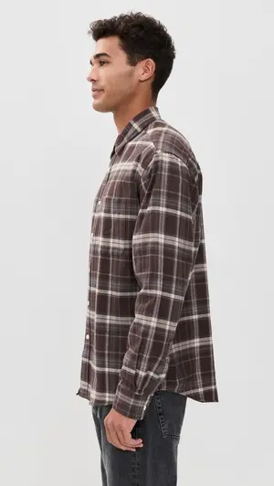 Nn07 Deon Plaid Shirt