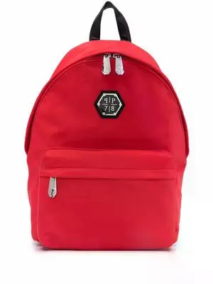 Philipp Plein Logo Plaque Backpack
