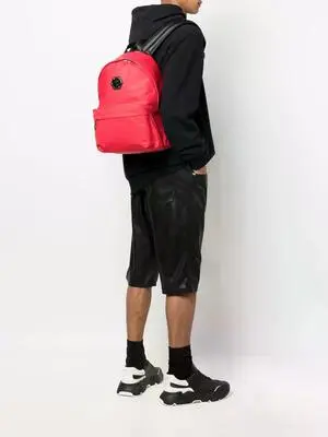 Philipp Plein Logo Plaque Backpack