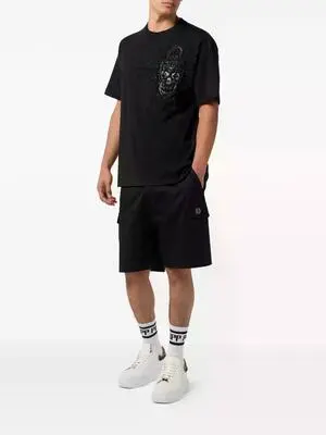 Philipp Plein Round-neck Skull-graphic T-shirt