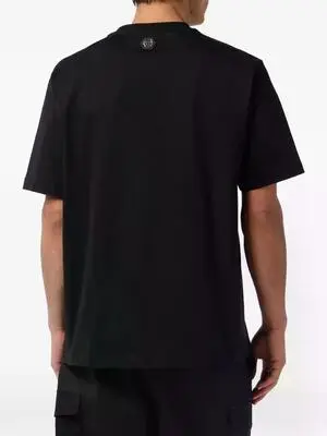 Philipp Plein Round-neck Skull-graphic T-shirt
