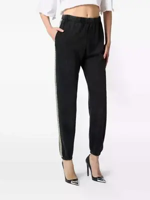 Philipp Plein Strass Cotton Joggers