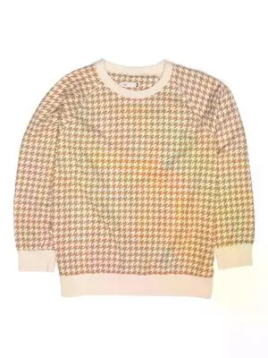 TS(S) Houndstooth Raglan Sleeve Sweatshirt