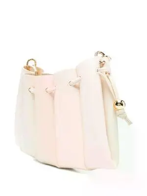 THEMOIRE Calipso Drawstring Cross Body Bag - Neutrals