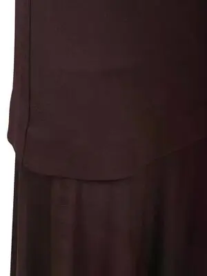 JIL SANDER Roll-neck Maxi Dress