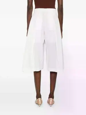 Sacai Belted Pleated Shorts