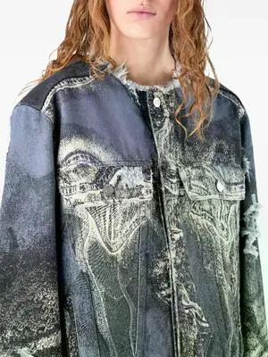 Camper Button-fastening Denim Jacket - Blue