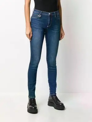 Philipp Plein High-rise Jeggings - Blue