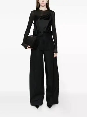 NINE:INTHE:MORNING Pleated Palazzo Pants